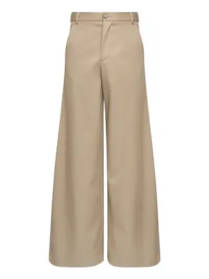 MAISON MARGIELA MM6 Maison Margiela Tailored Wide-Leg Trousers