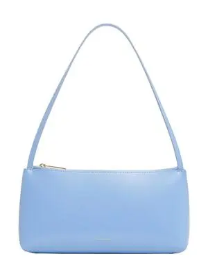 MANSUR GAVRIEL Gaia Leather Shoulder Bag Cornflower