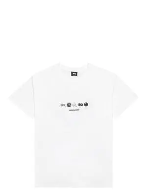 StÜssy Global Design Corporate Tee - White
