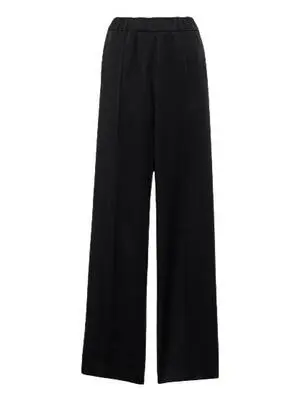 JIL SANDER Satin Wide-leg Pants - Black