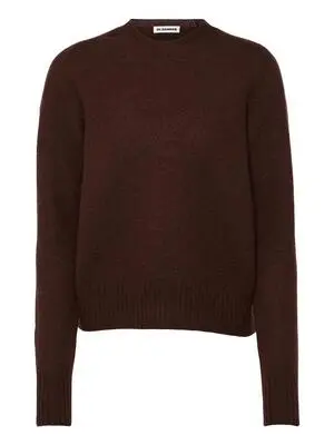 JIL SANDER Wool Sweater - Brown