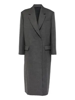 Brunello Cucinelli Virgin Wool Coat - Grey