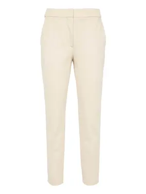Max Mara Pegno Cropped Trousers - Neutrals
