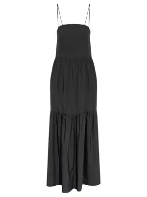 Rag & Bone Saige Cotton Poplin Dress - Black