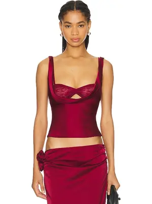 Lioness Delilah Top - Burgundy