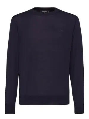 Dsquared2 Fine-knit Jumper - Blue
