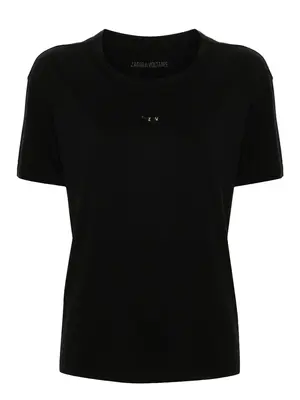 Zadig&Voltaire Marta Wings Appliqué T-shirt - Black