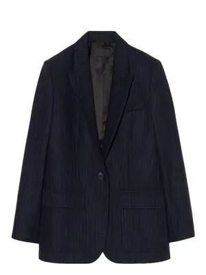 NILI LOTAN Nili Lotan Diane Stretch-Wool Twill Blazer