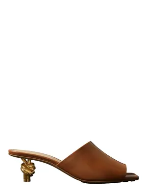 BOTTEGA VENETA Bottega Veneta Knot Leather Mules