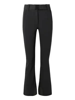 Goldbergh Pippa Belted Flared Ski Pants - Black