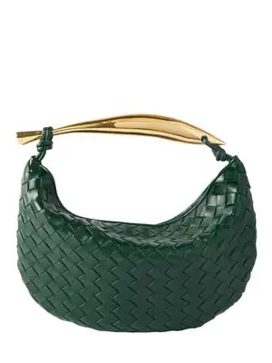 Bottega Veneta Sardine Small Shoulder Bag - Green