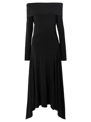 MAX MARA Gerla Off-the-shoulder Stretch-jersey Maxi Dress