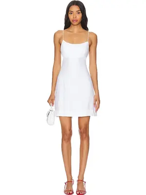 Faithfull The Brand Antibes Mini Dress - White
