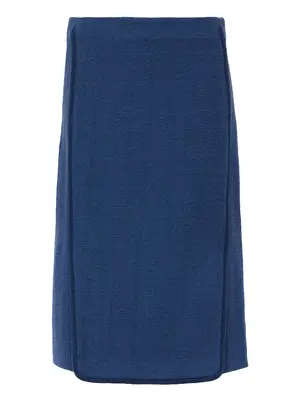 Etro Wool-blend Pencil Skirt - Blue