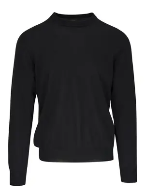Brioni Round-neck Knit Jumper - Black