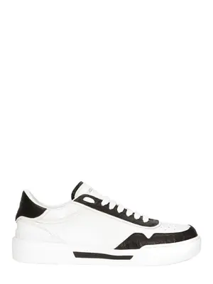 Dolce & Gabbana Roma Panelled Sneakers - White