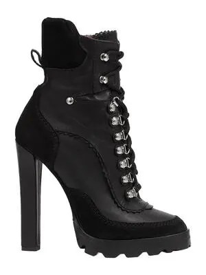 DSQUARED2 Dsquared2 120mm Round-Toe Leather Boots