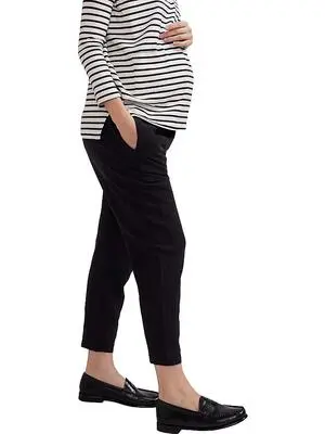 Hatch Collection Asher Maternity Pant - Black