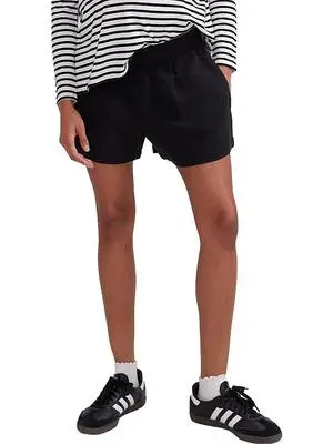 Hatch Collection Asher Maternity Short - Black