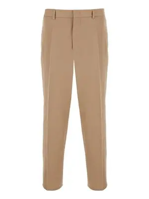 JIL SANDER Wool Pants With Elastic Waistband
