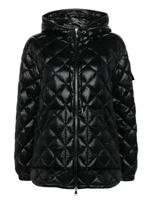 Moncler Hooded Puffer Jacket - Black