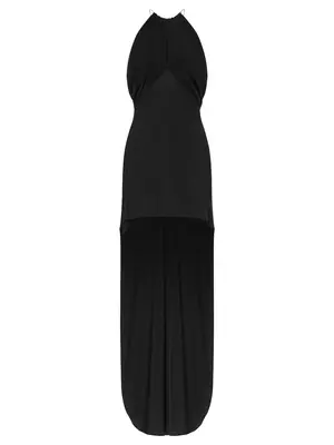 Philosophy Di Lorenzo Serafini Halterneck High-low Dress - Black