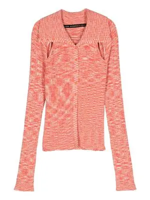 Andersson Bell Rozy Ribbed-knit Cardigan - Orange
