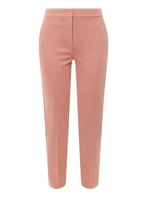 Max Mara Viscose Blend Trousers - Pink