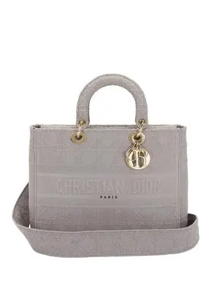 Dior Lady D-Lite Handbag Grey