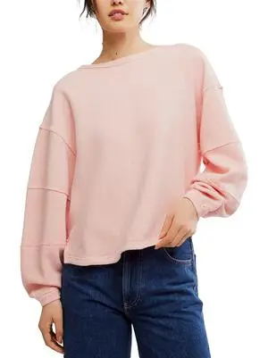 Free People Free People Total Eclipse Oversize T-Shirt Blossom