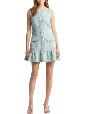 LIKELY LIKELY Angeline Tweed Minidress