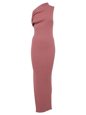 Rick Owens One-shoulder Maxi Dress - Pink