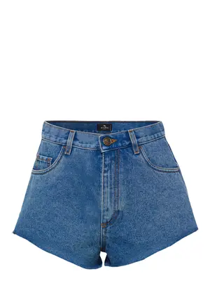 Etro Denim Shorts - Blue