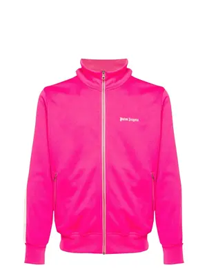 Palm Angels Logo-embroidered Track Jacket - Pink
