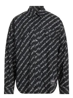 Versace Shirt Size Cotton - Black