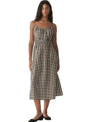 DÔEN Leslie Dress - Marilyn Gingham