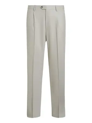 Etro Tailored Wool Trousers - Neutrals