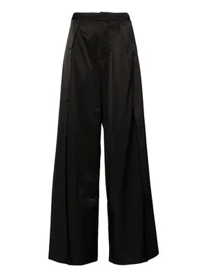 B+AB Wide-leg High-waist Trousers - Black