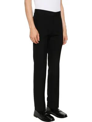 Givenchy Wool Tailored Trousers - Black