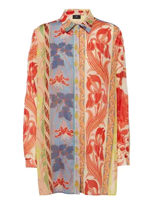 Etro Printed Cotton Shirt - Multicoloured