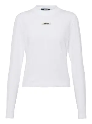 Jacquemus Long Sleeve T-shirt - White