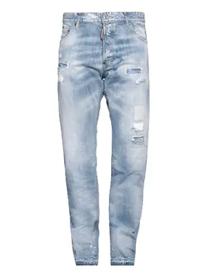 Dsquared2 Cotton Straight-leg Jeans - Blue