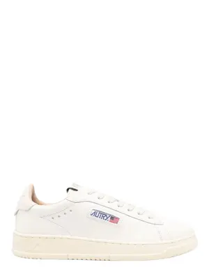 AUTRY Dallas Leather Sneakers - White