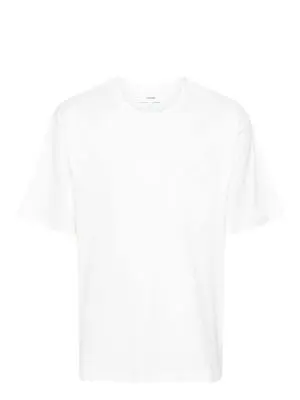 LARDINI Patch-pocket Cotton T-shirt - White
