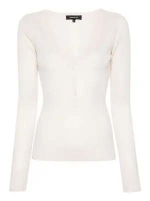 Barbara Bui Fine-knitted Top - Neutrals