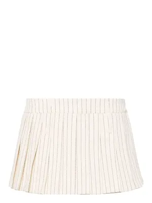 THE FRANKIE SHOP The Frankie Shop Blake Pinstripe Pleated Miniskirt