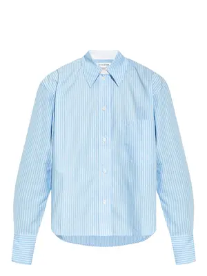 VICTORIA BECKHAM Victoria Beckham Striped Organic Cotton Shirt