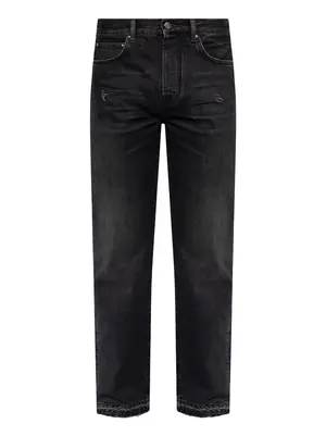 AMIRI AMIRI Mid-Rise Straight-Leg Jeans
