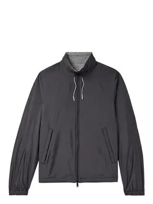 Zegna Reversible Shell Jacket - Black