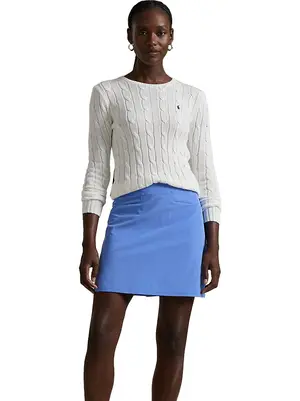 Ralph Lauren Ralph Lauren 17" Performance Pleated Skort Summer Blue